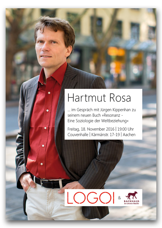 Buchhandlung Backhaus GmbH | Lesung und Gespräch mit Hartmut Rosa ...